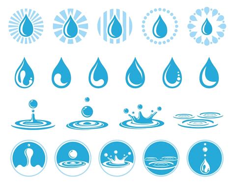 Wassertropfen Clipart Vektoren Lade Kostenlose Hochwertige Vektoren