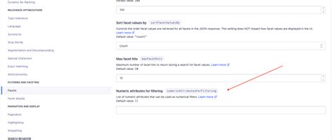 Why Am I Getting A Invalid Numeric Attribute Error Algolia
