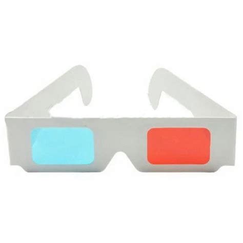 10 Pairs Red Blue Glasses 3 Dimensional 3d Paper Glasses For 3d Movie Dvd Game In 3d Glasses