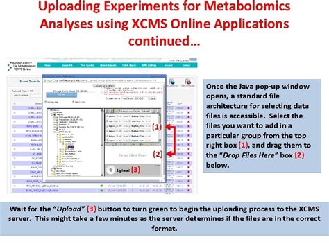 Uab Metabolomics Workshop December 2 2015 Uploading Lcms