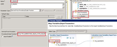 Solved How To Pass A Procedure Scalar Procedure Return Sap Community