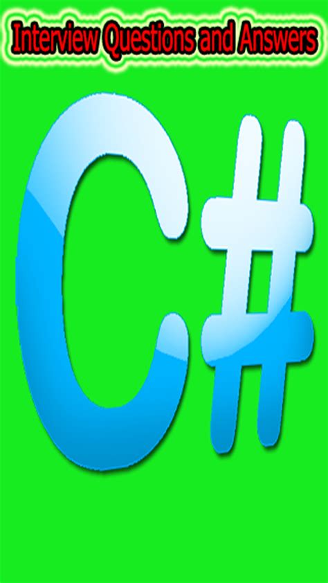 csharp interview q and a app on amazon appstore