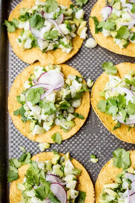 Ceviche Tostada Recipe Shrimp Ceviche Tostadas