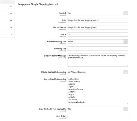Shipping Magento 2 Custom Shpping Method Not Showing On Frontend
