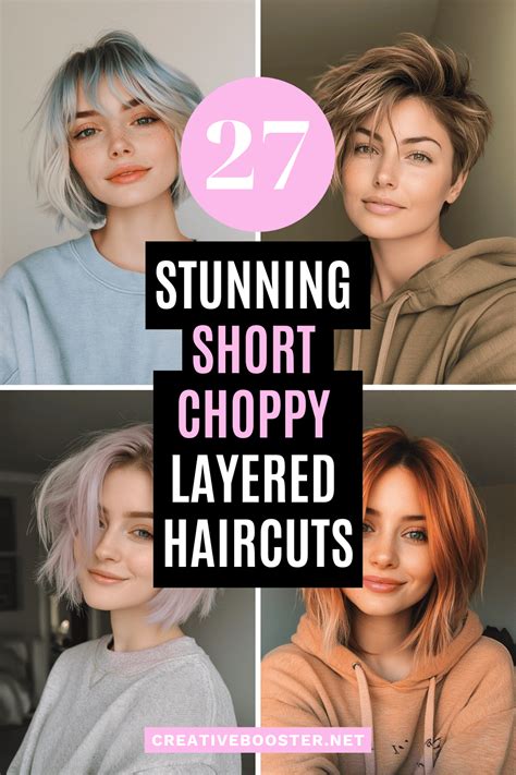27 Stunning Short Choppy Layered Haircuts In 2025 Creativebooster