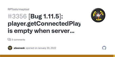 Bug 1115 Playergetconnectedplayers Is Empty When Server Starts