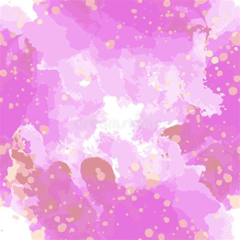 Seamless Artistic Watercolor Colorful Splash Pattern Stock
