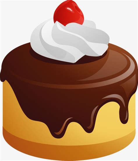 만화 만화 케이크 케이크 일러스트 Png 앵두 만화 초콜릿 케이크 이미지 벡터 Psd 파일 Pngtree Cake Clipart Desserts