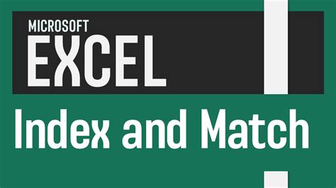 Replacing Vlookup With Indexmatch In Excel
