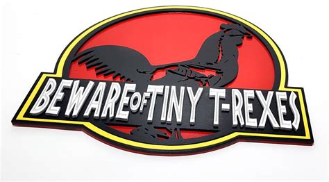 Chicken Coop Sign Jurassic Bawk T Rex Dinosaur Chicken Coop Etsy