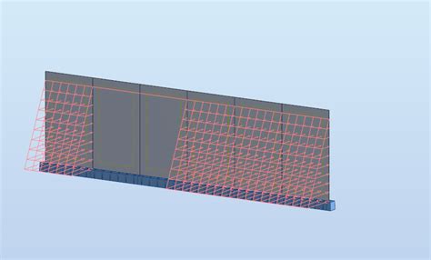 Hydrostatic Load Not Visible For Selected Panels In Robot Structural Analysis
