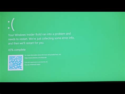 What Is The Green Screen Of Death In Windows 10