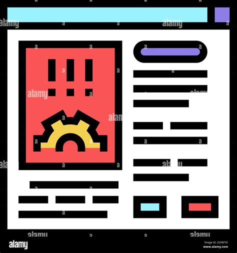 Errors Report Color Icon Vector Illustration Stock Vector Image And Art