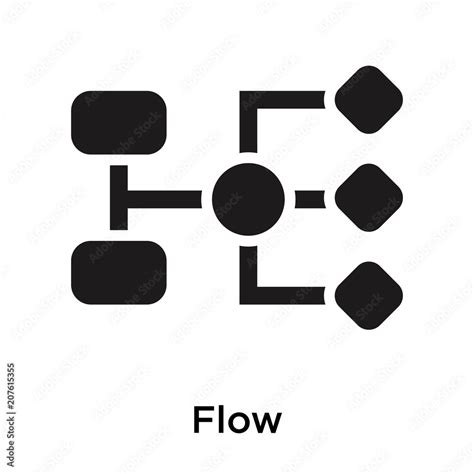 Flow Icon Vector Sign And Symbol Isolated On White Background Flow Logo Concept Stock Vector Flow Icon Vector Sign And Symbol Isolated On White Background Flow Logo Concept Stock Vector