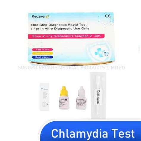 Chlamydia Test Teste Diagnostic Trachomatis Std Pneumoniae Antigen Self