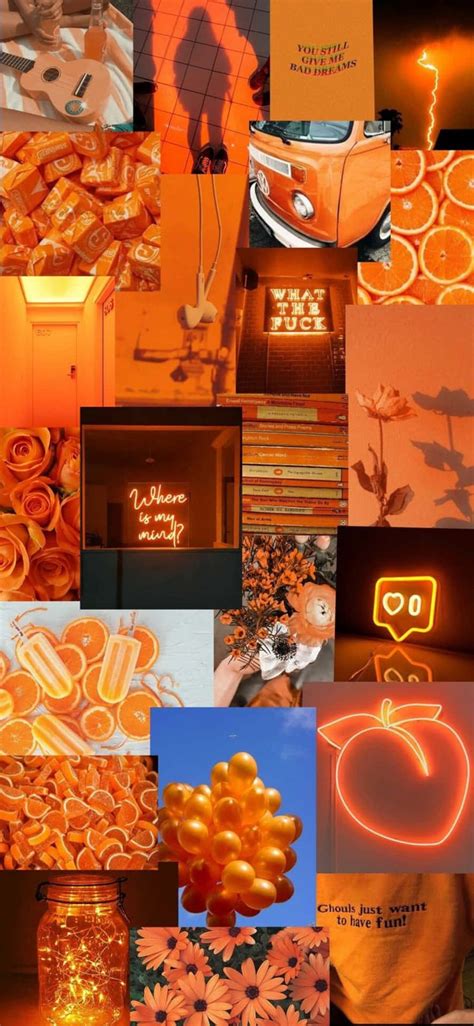 Vintage Orange Aesthetic Wallpaper At Karima Parker Blog