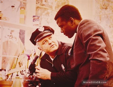 In The Heat Of The Night Publicity Still Of Rod Steiger And Sidney Poitier