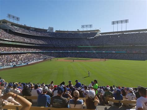 Bleacher Seats At Dodger Stadium At George Buttenshaw Blog