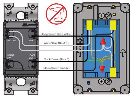 Control 4 C4 L Cdsw Lux Combo Dimmer Switch Installation Guide