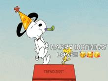Snoopy Happy Birthday Animated  S Tenor