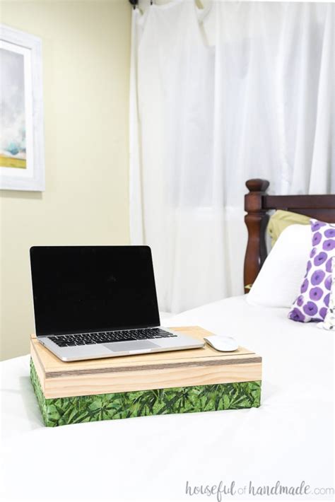 Easy Lap Desk With Storage Houseful Of Handmade