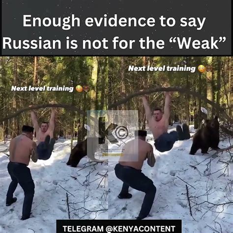 Enough Evidence To Say Russian Is Not For The Weak Weak Russia