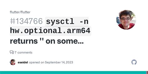 `sysctl N Hwoptionalarm64` Returns On Some Machines Causing Updatedartsdksh To Fail