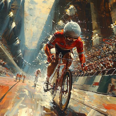 Download Ai Generated Cycling Race Royalty Free Stock Illustration