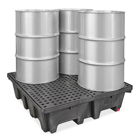 Black Spill Containment Pallets In Stock Ulineca