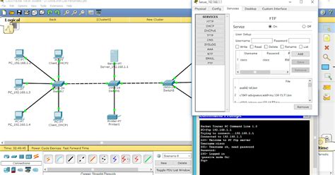 Cisco Packet Tracer Melakukan Konfigurasi Ftp Qualov
