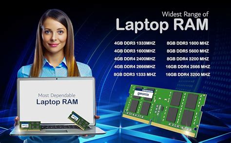 buy geonix 8gb ddr4 laptop ram 3200 mhz 5 years warranty