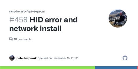 Hid Error And Network Install Issue Raspberrypi Rpi Eeprom Github