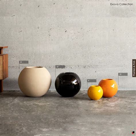 Luxury Planters Exova Collection For Indoors And Outdoors Spacio India