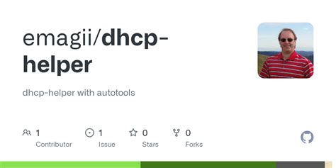 GitHub Emagii Dhcp Helper Dhcp Helper With Autotools