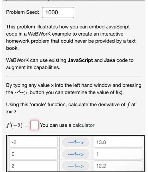 Solved Problem Seed This Problem Illustrates How You Can Chegg