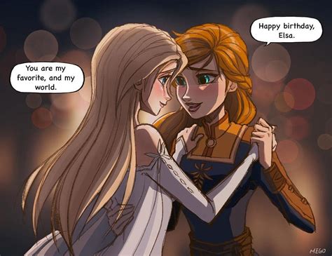 Happy Birthday Elsa By Mego Yangtwitter Scrolller