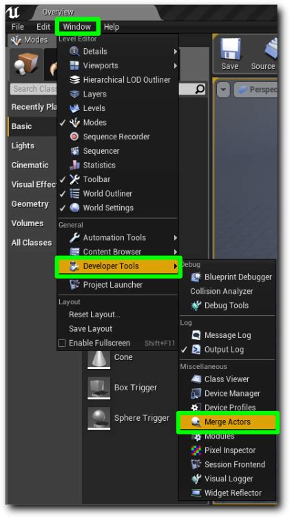 Actor Merging Simplygon 9 Documentation
