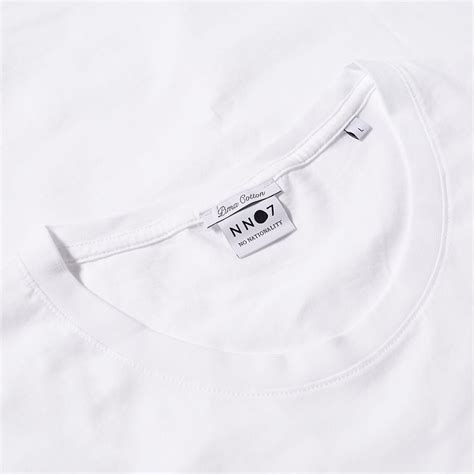 Nn07 Pima T Shirt White End Tw