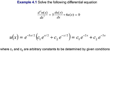 Chapter 8 Solving Second Order Differential Equations Numerically