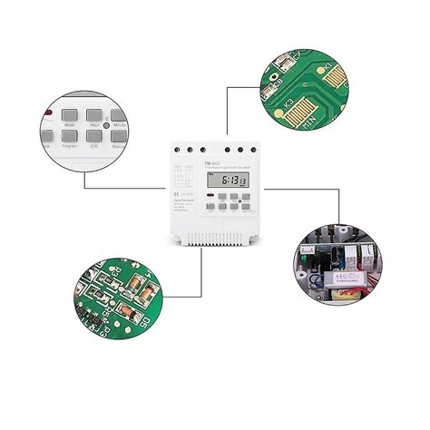 Three Phases 380v 415v Timer Programmable Switch With Backlight Fruugo Uk