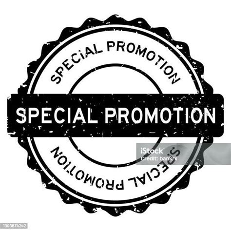 그런지 블랙 스페셜 프로모션 워드 라운드 고무 씰 스탬프 에 화이트 배경 가격에 대한 스톡 벡터 아트 및 기타 이미지 가격 계절 고무 Istock
