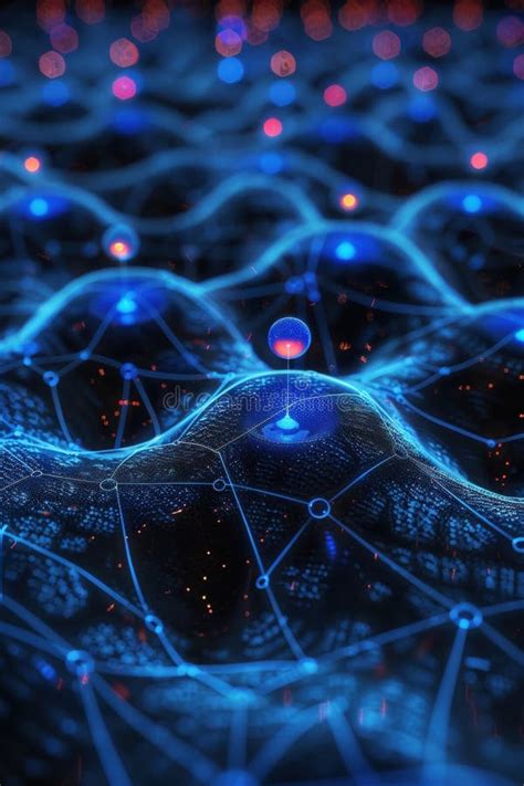 Exploring The Vast Landscape Of Digital Connections And Data Networks Stock Image Image Of