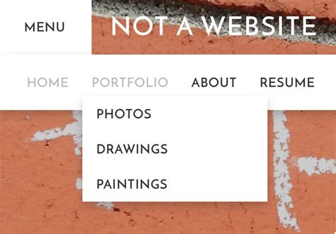 Create A Non Clickable Link In Your Menu Weebly Support Us