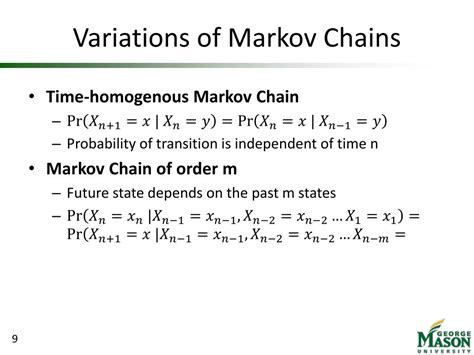 Ppt Markov Chains Powerpoint Presentation Free Download Id5261450