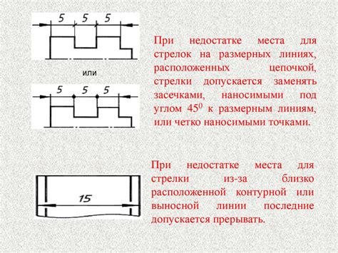 Основные правила нанесения размеров на чертежах Online Presentation