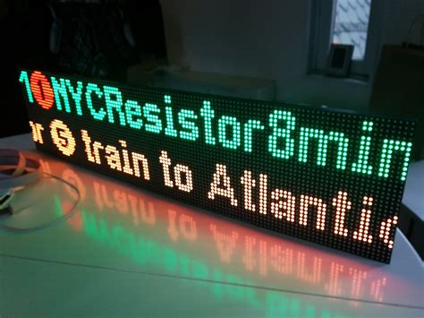 MTA Countdown Clock Trammell Hudson S Projects