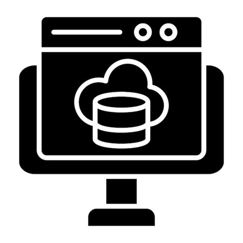 Premium Vector Vector Design Cloud Computing Icon Style