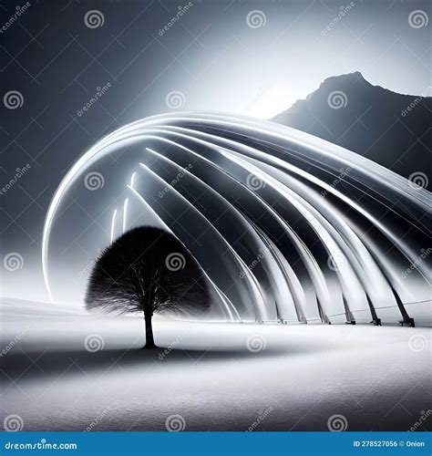 Abstract Art Ai Generated Image Stock Illustration Illustration Of Creative Monochrome