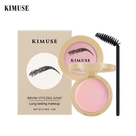 KIMUSE Eyebrow Soap Brow Sculpt Lift Brow Styling Soap Waterproof Long Lasting Eyebrow Gel