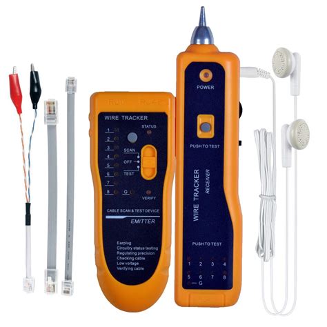 Buy Xdl Power Ethernet Network Cable Tester Kit Rj11 Rj45 Cat55e Cat6